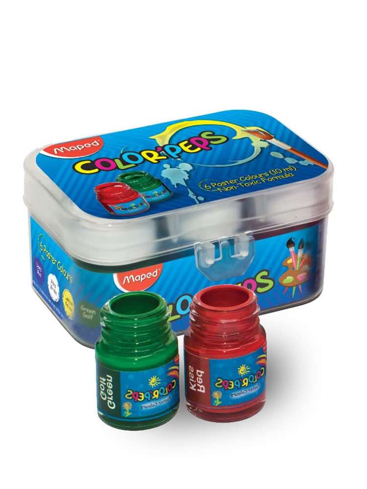 Maped Color'Peps Poster Color Set of 6 Shades - F Store - Online store ...