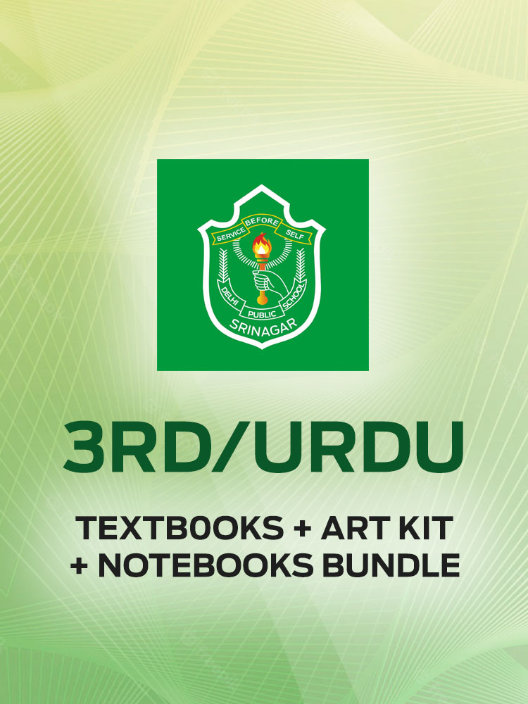 3rd/Urdu Bundle – Textbooks + Art Kit + Notebooks + Cover – DPS Srinagar - F Store - Online ...