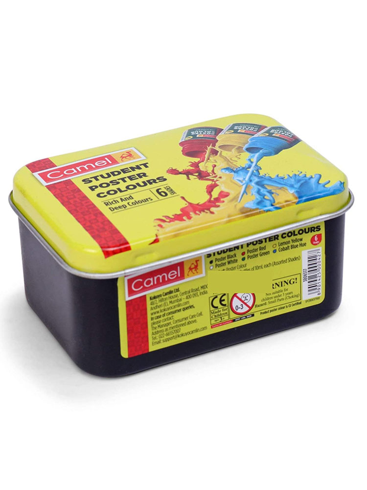 Camel Student Poster Colours, 6 Shades - F Store - Online store for ...