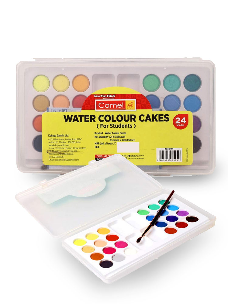 Camel Watercolours, 24 Shades - F Store - Online store for school books ...