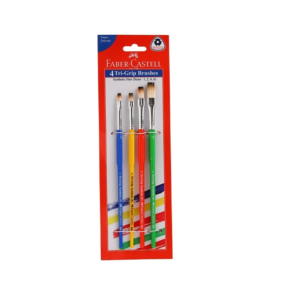 Fiber Castle Flat Brush Set Pack of 4 - F Store - Online store for ...
