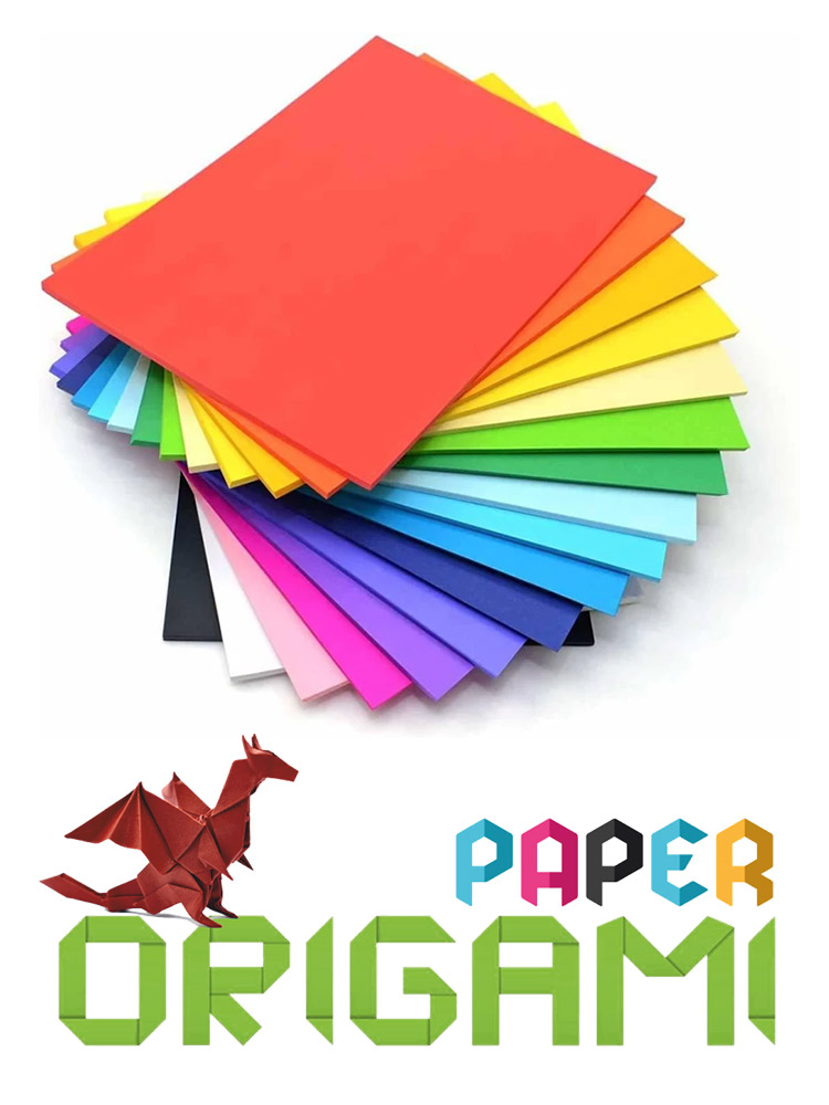 Origami Paper | A4 | 06 Colors | Pack of 24 Sheets - F Store - Online ...