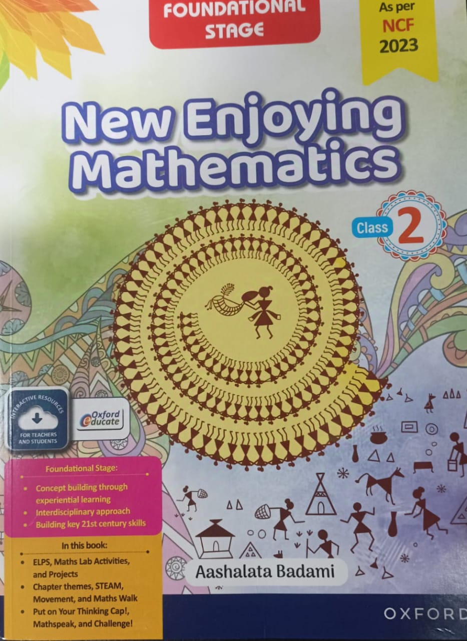 New Enjoying Mathematics 2 - F Store - Online store for school books, stationery & uniforms in J&K
